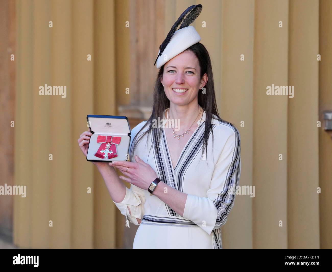 Emily Craig after being made a Member of the Order of the British ...
