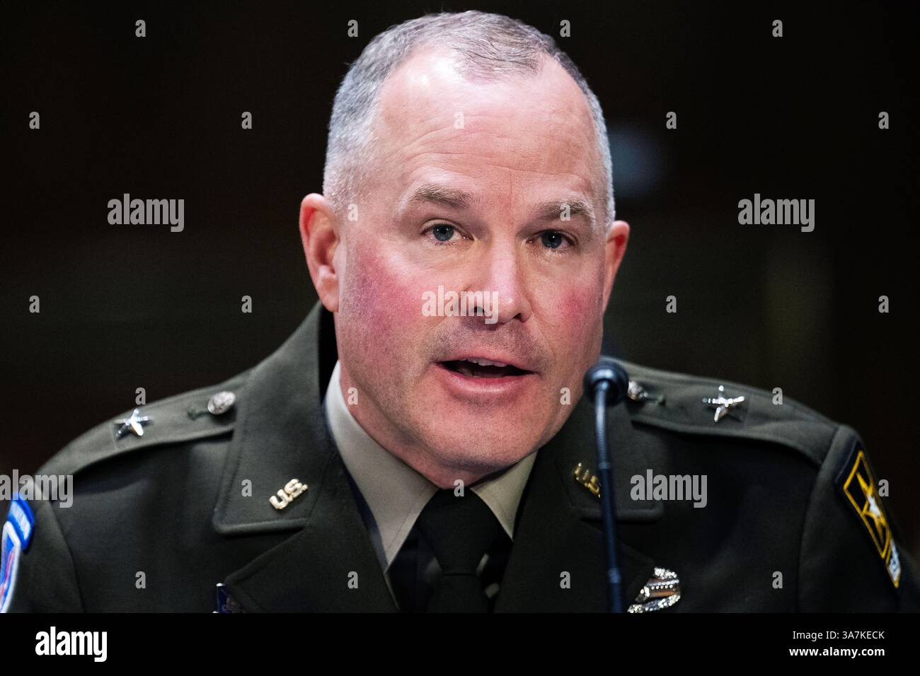 UNITED STATES - MARCH 27: Army Brig. Gen. Matthew Braman, director of ...