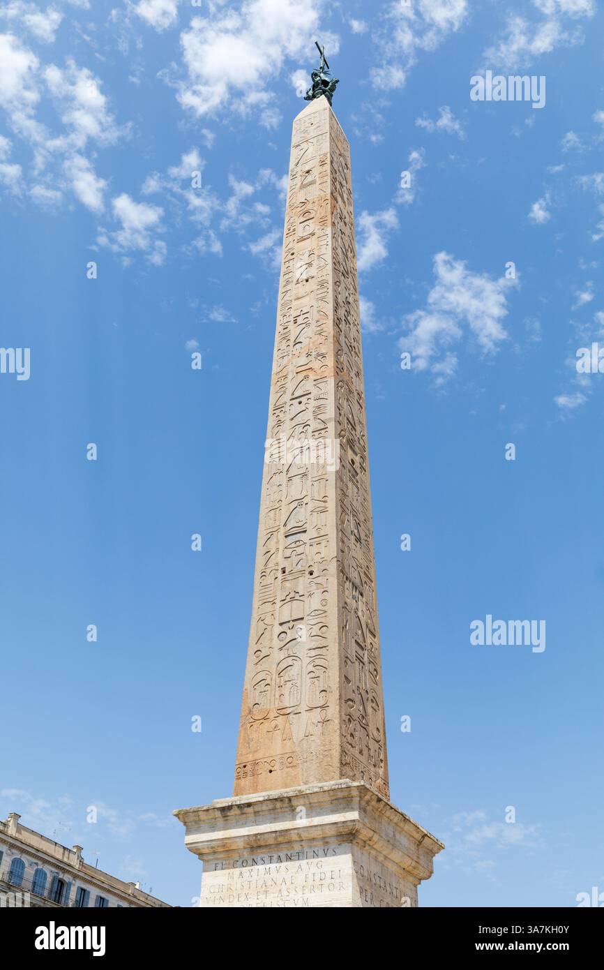 The Lateran Obelisk, Piazza Giovanni Paolo II, Rome, Italy Stock Photo ...