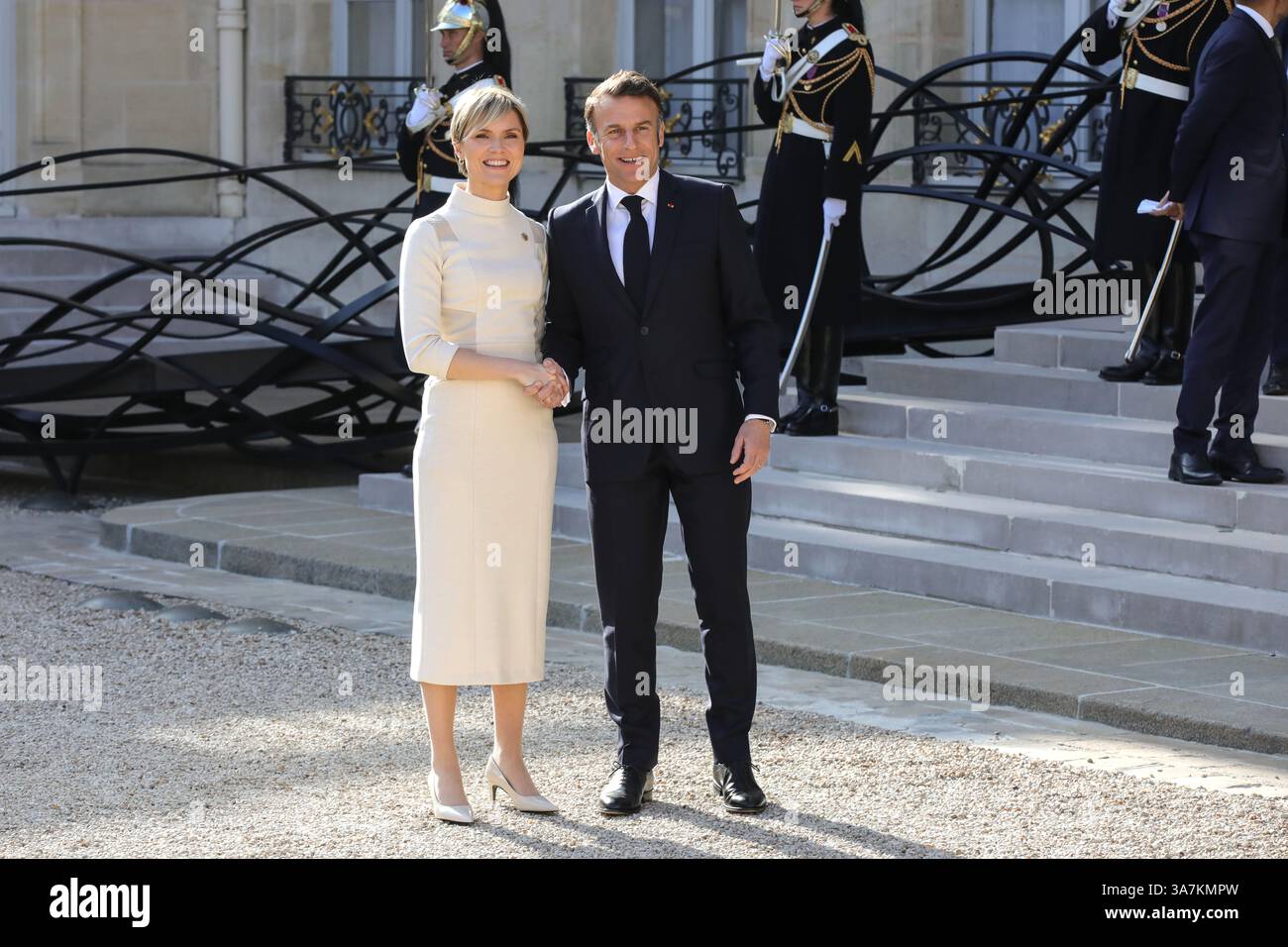 Paris, France on 27 March, 2025, Prime Minister of Iceland Kristrún ...