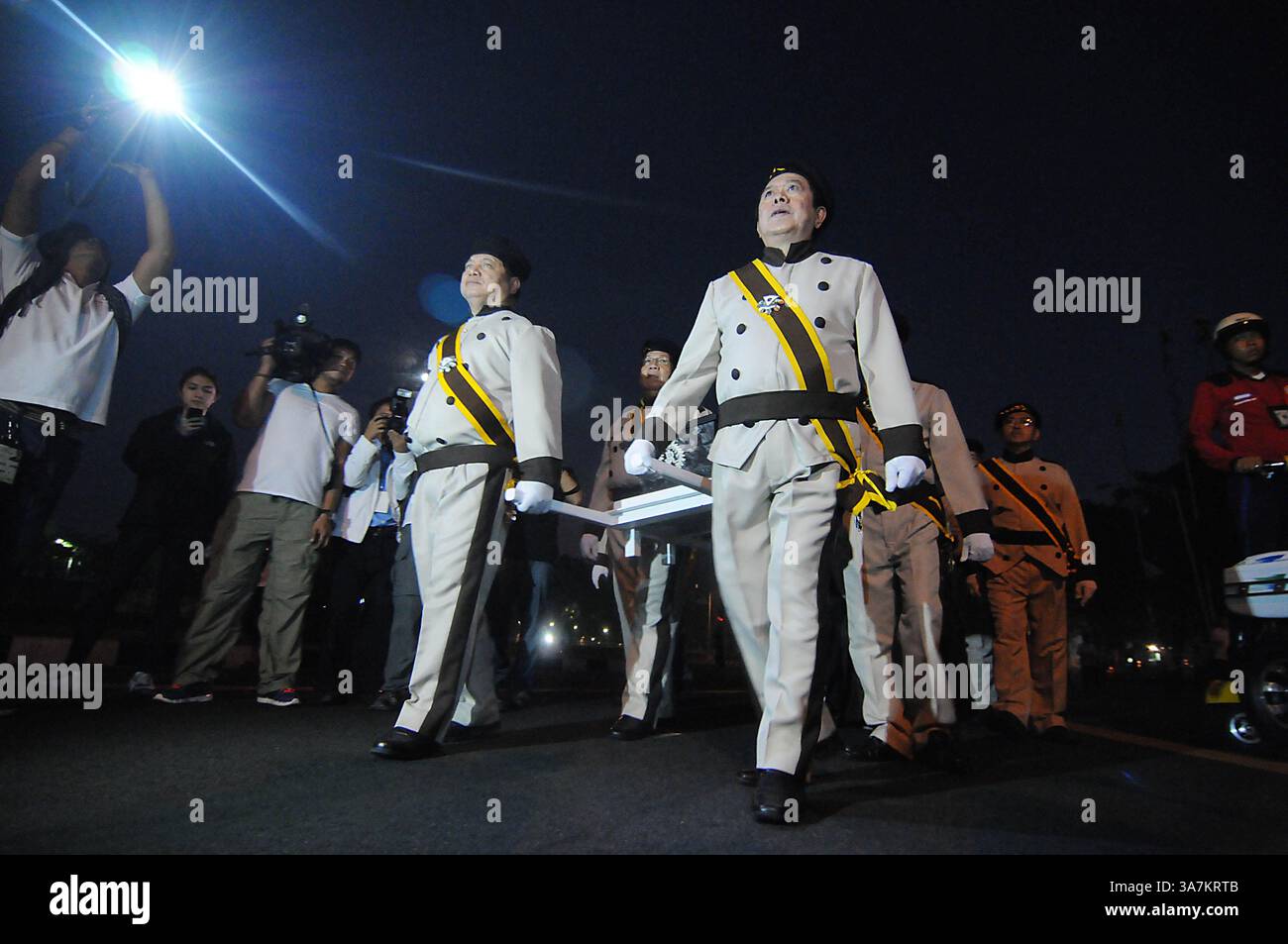 Dec. 30, 2012 - Manila, Philippines - Members of the Knights of Rizal ...