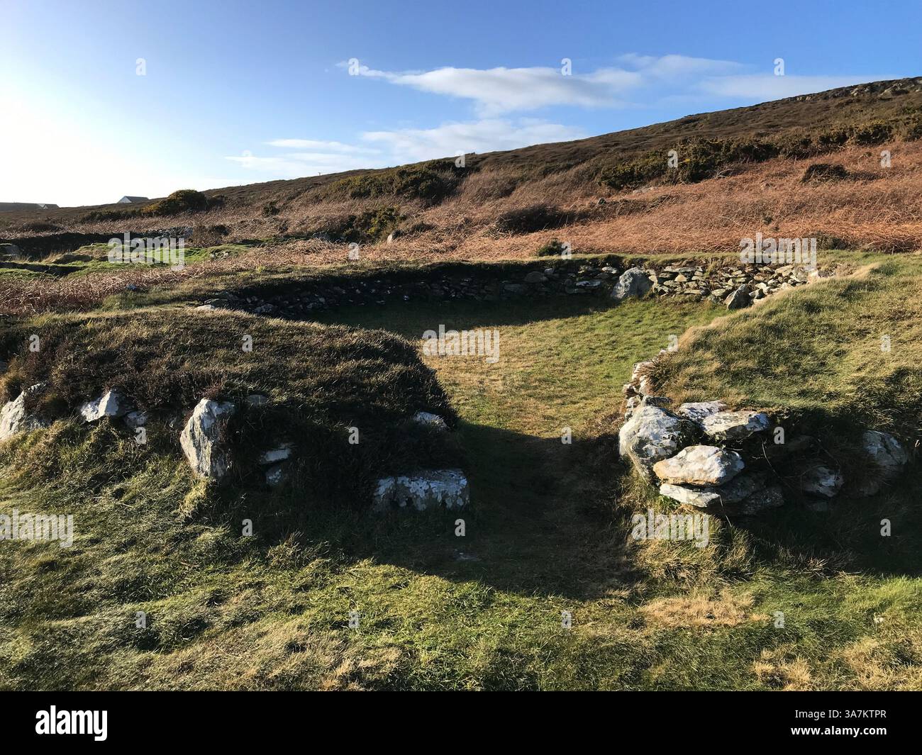 Remains of iron age farming community hi-res stock photography and ...