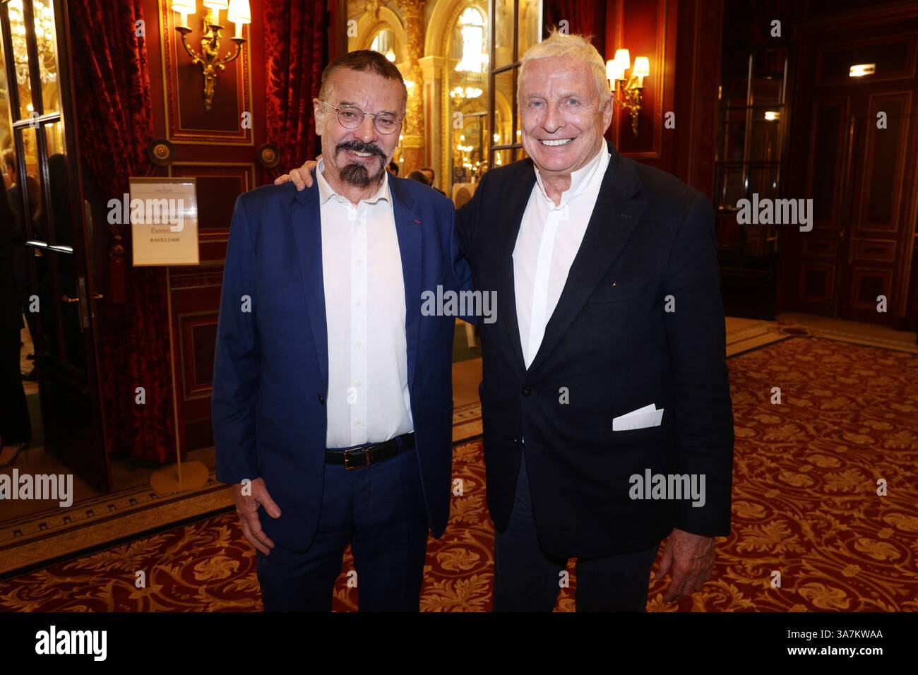Paris, France. 27th Mar, 2025. Exclusive - Olivier Cartin and Christian ...