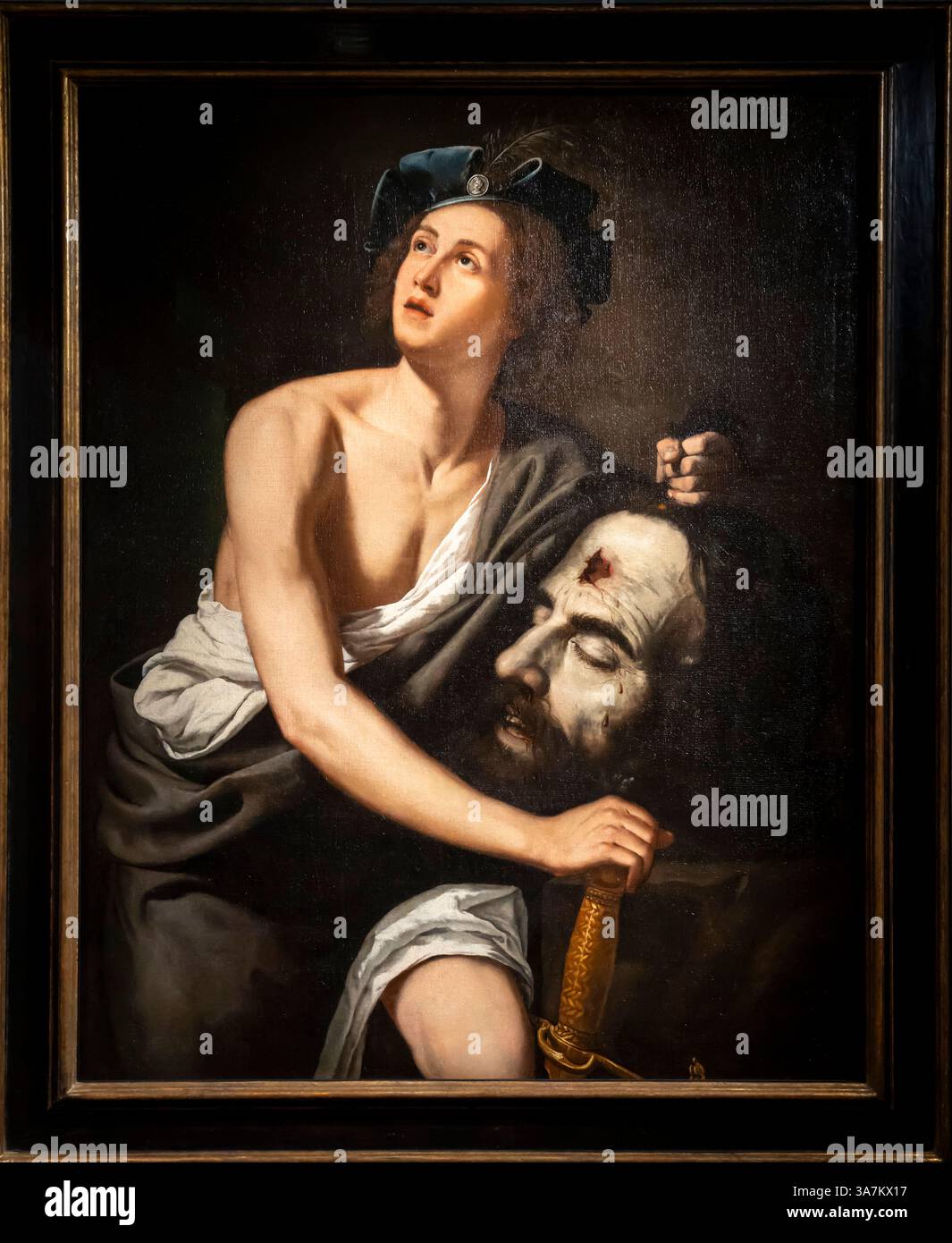 Paris, France - 03 22 2025: André Jacquemart Museum. David with the ...