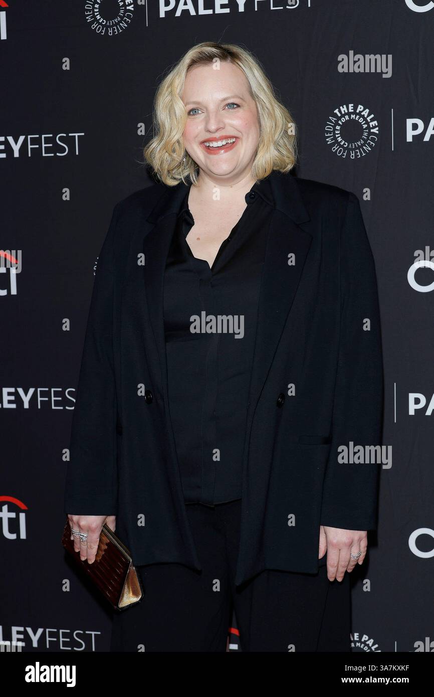 March 26, 2025, Los Angeles, California, USA: Elisabeth Moss at the ...