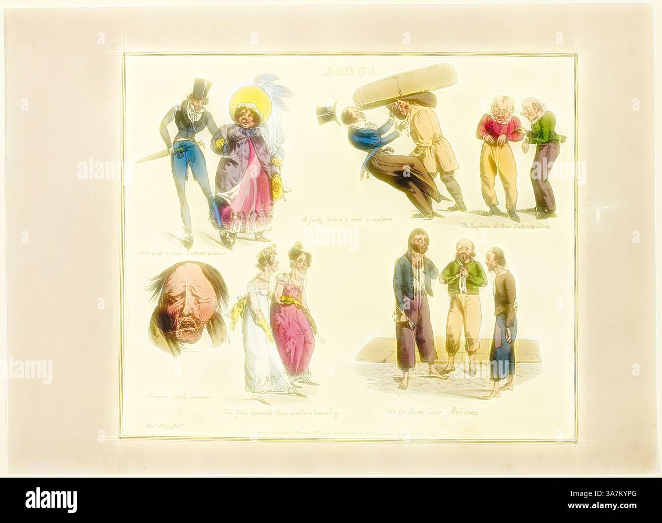 Vignette captures different social situations hi-res stock photography ...