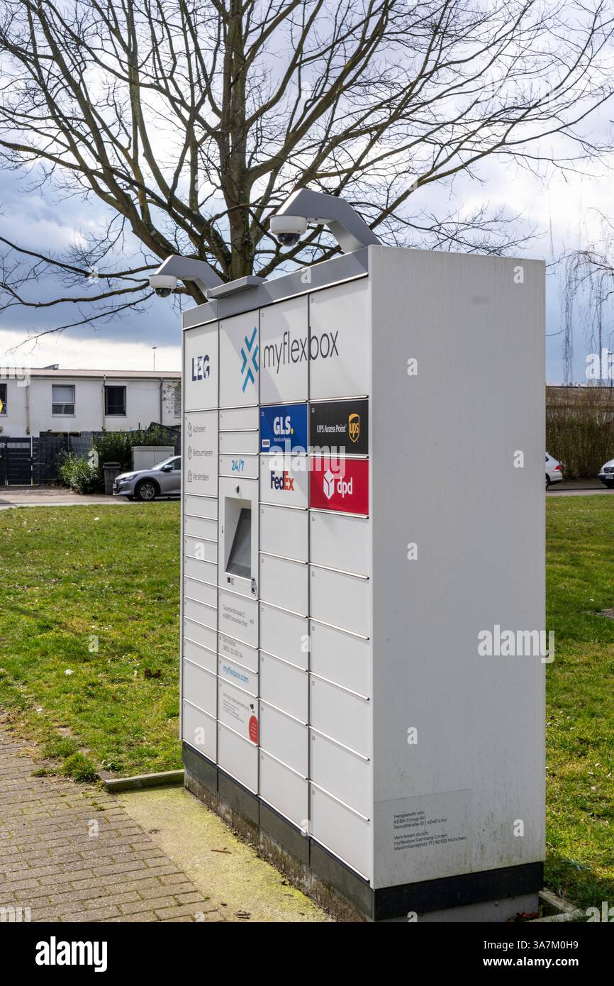myflexbox parcel station, logistics solution for various parcel ...