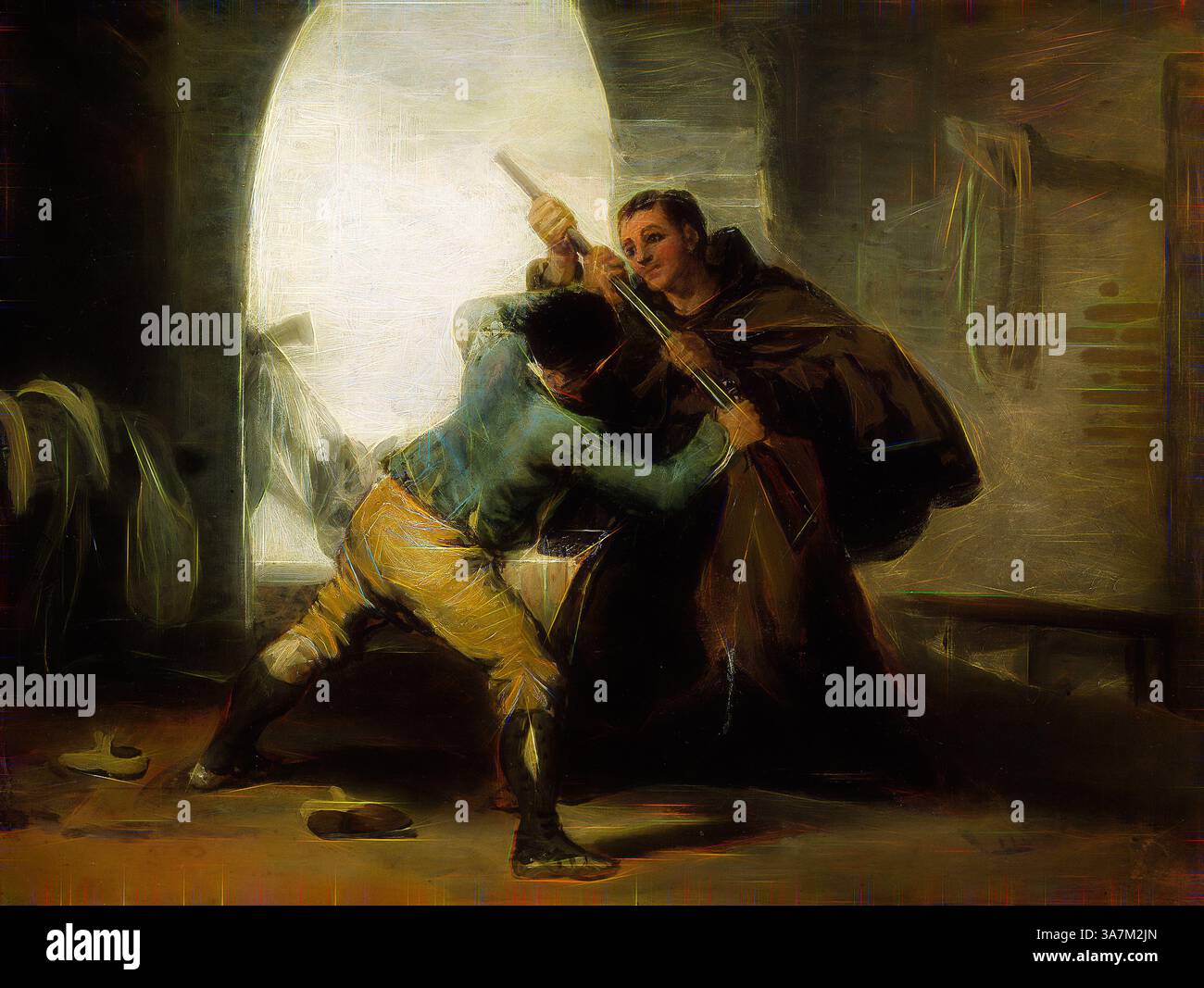 Tense confrontation unfolds hi-res stock photography and images - Alamy