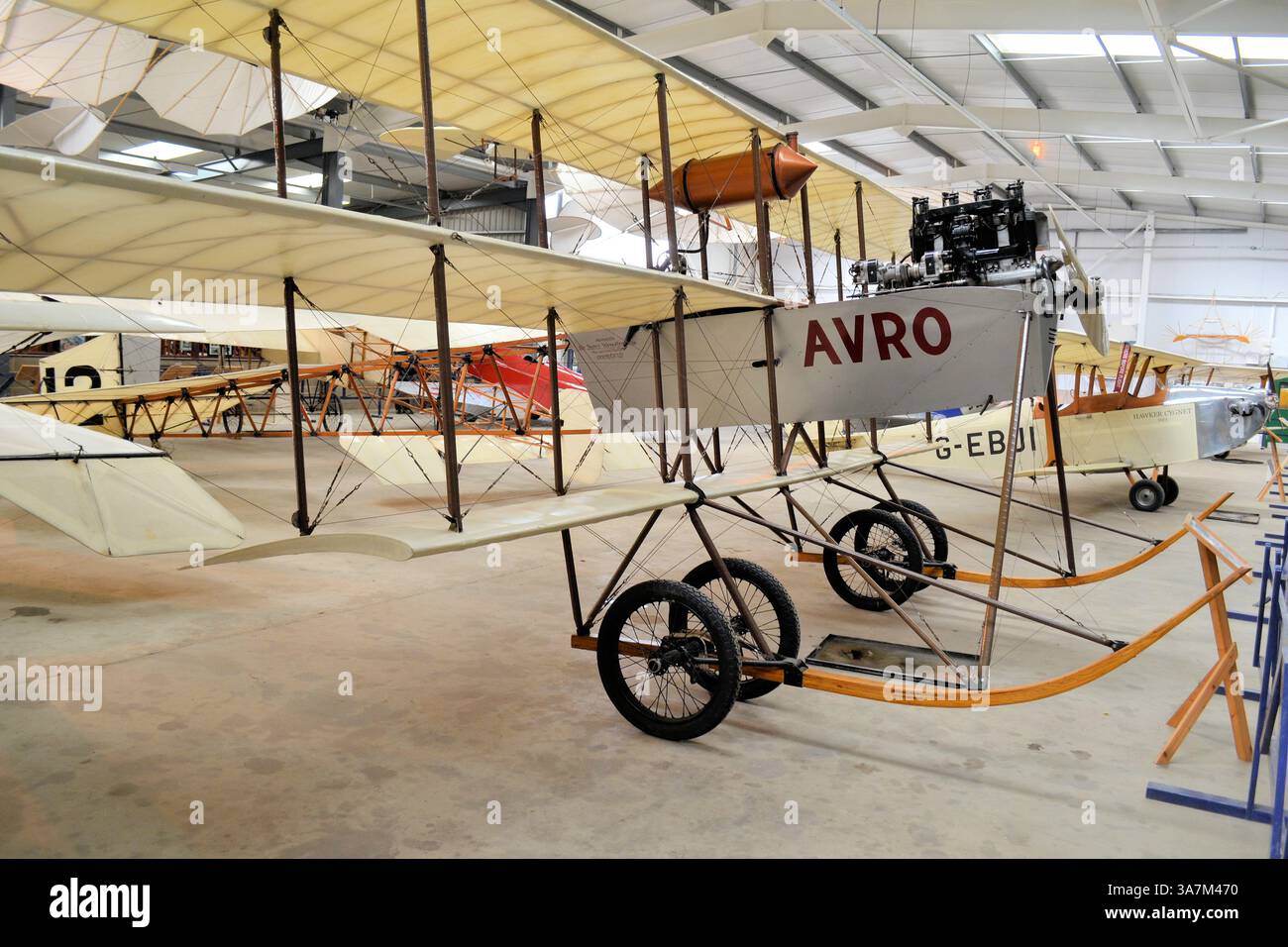 Replica Roe IV Triplane (1910 design). Built for the film Those ...