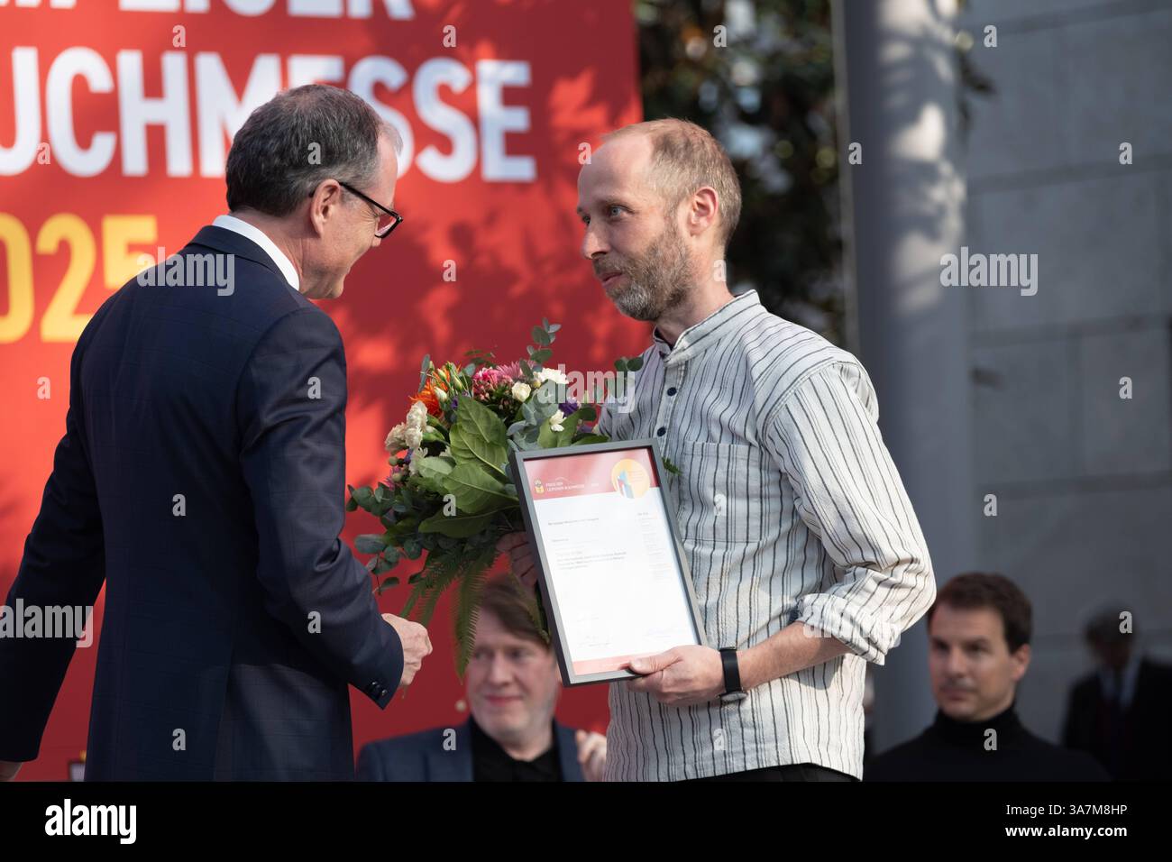 Preisverleihung des Preises der Leipziger Buchmesse: Preisträger ...