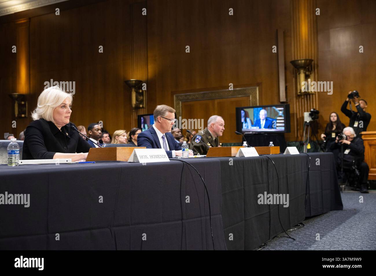 From left, National Transportation Safety Board Chair Jennifer Homendy ...