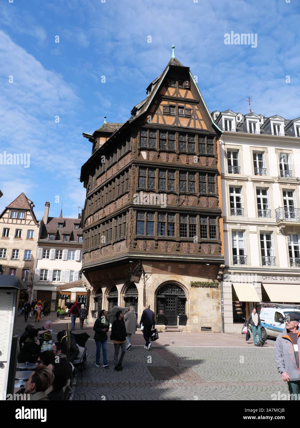 The Kammerzell House in Strasbourg is one of the most beautiful half ...