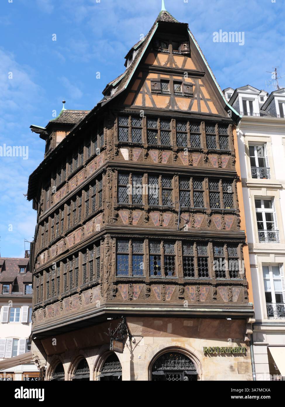 The Kammerzell House in Strasbourg is one of the most beautiful half ...