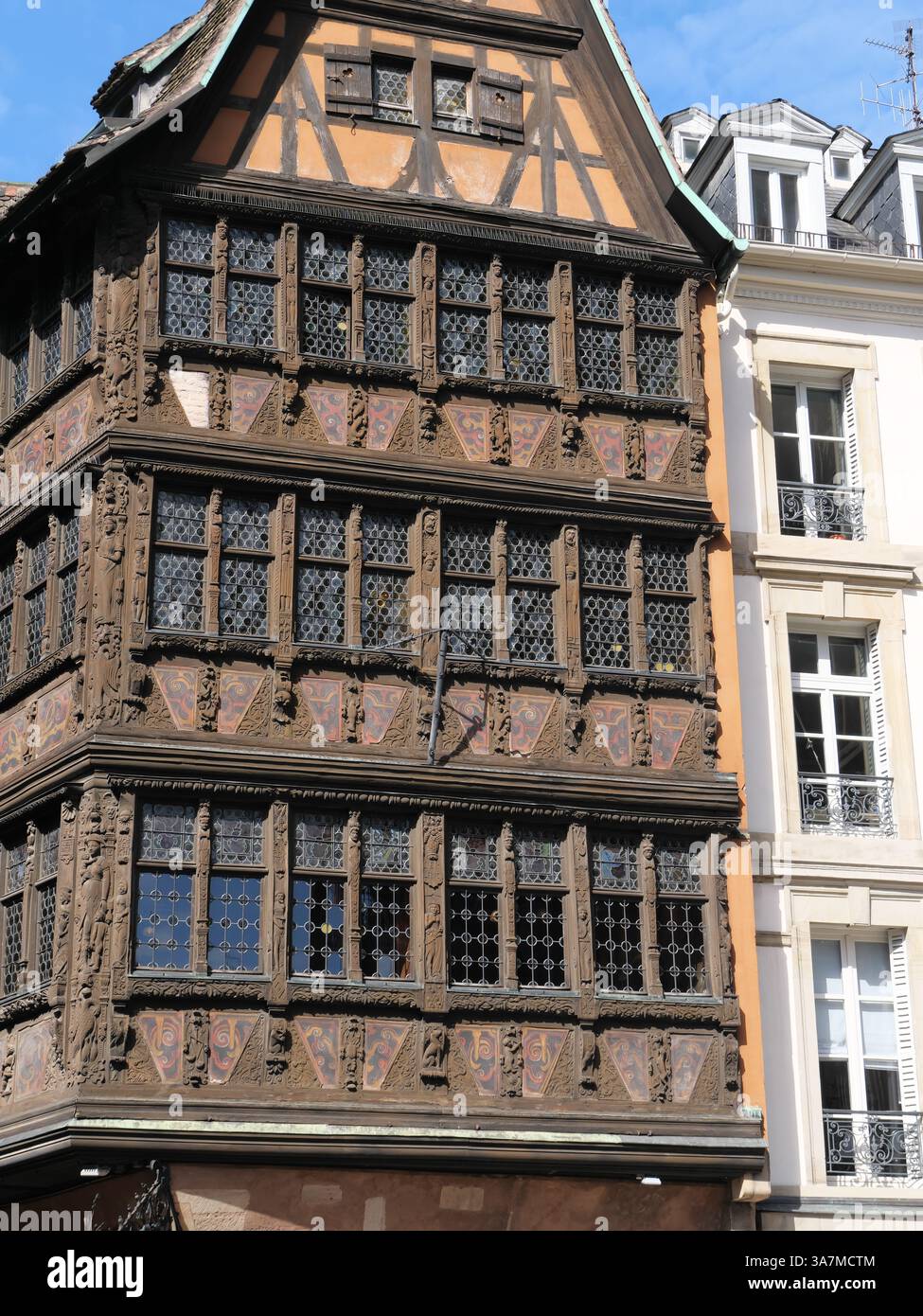 The Kammerzell House in Strasbourg is one of the most beautiful half ...