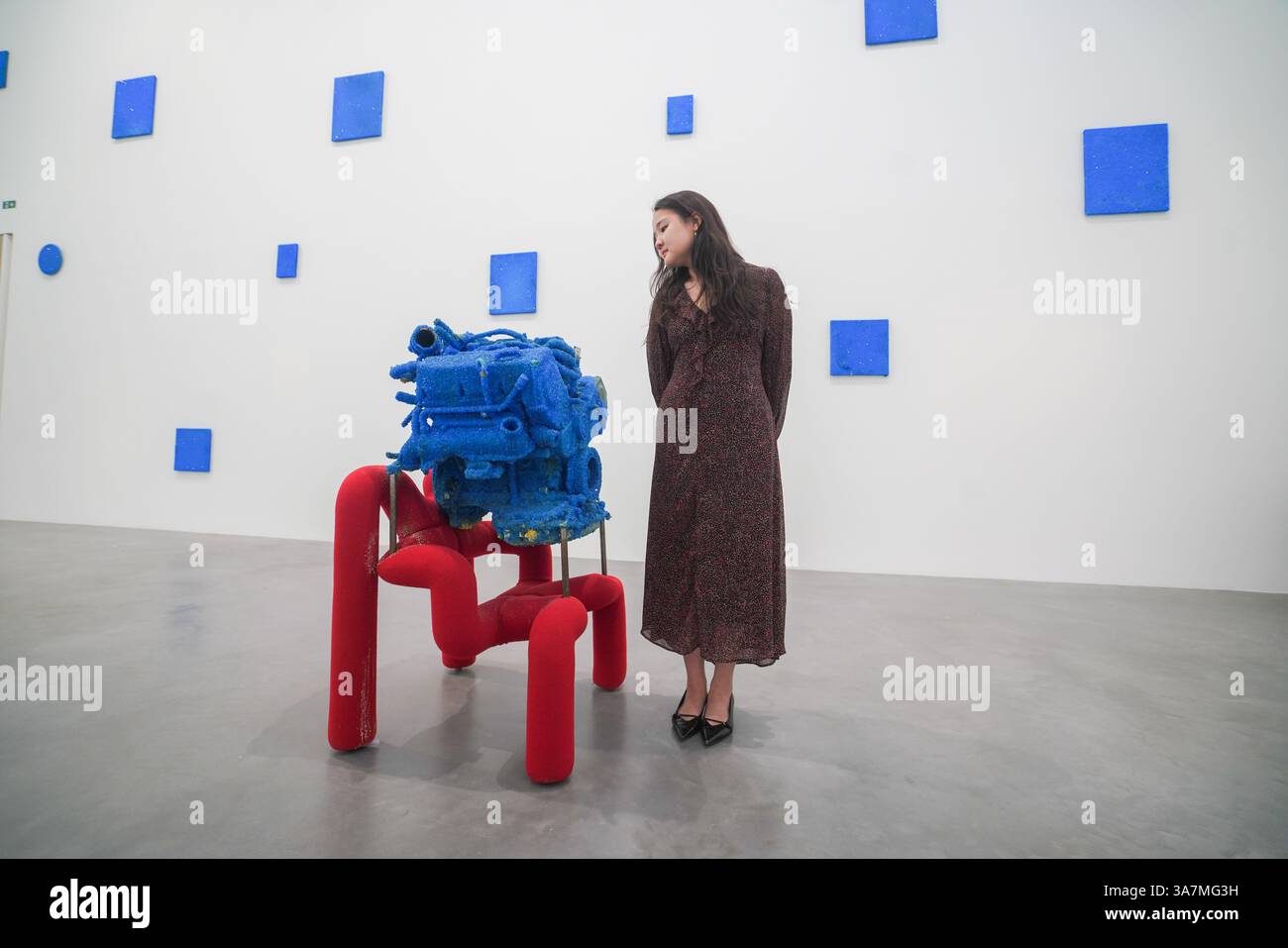 London, UK 27 March 2025. Image: Roger Hiorns, All Night Chemist, 2004 ...