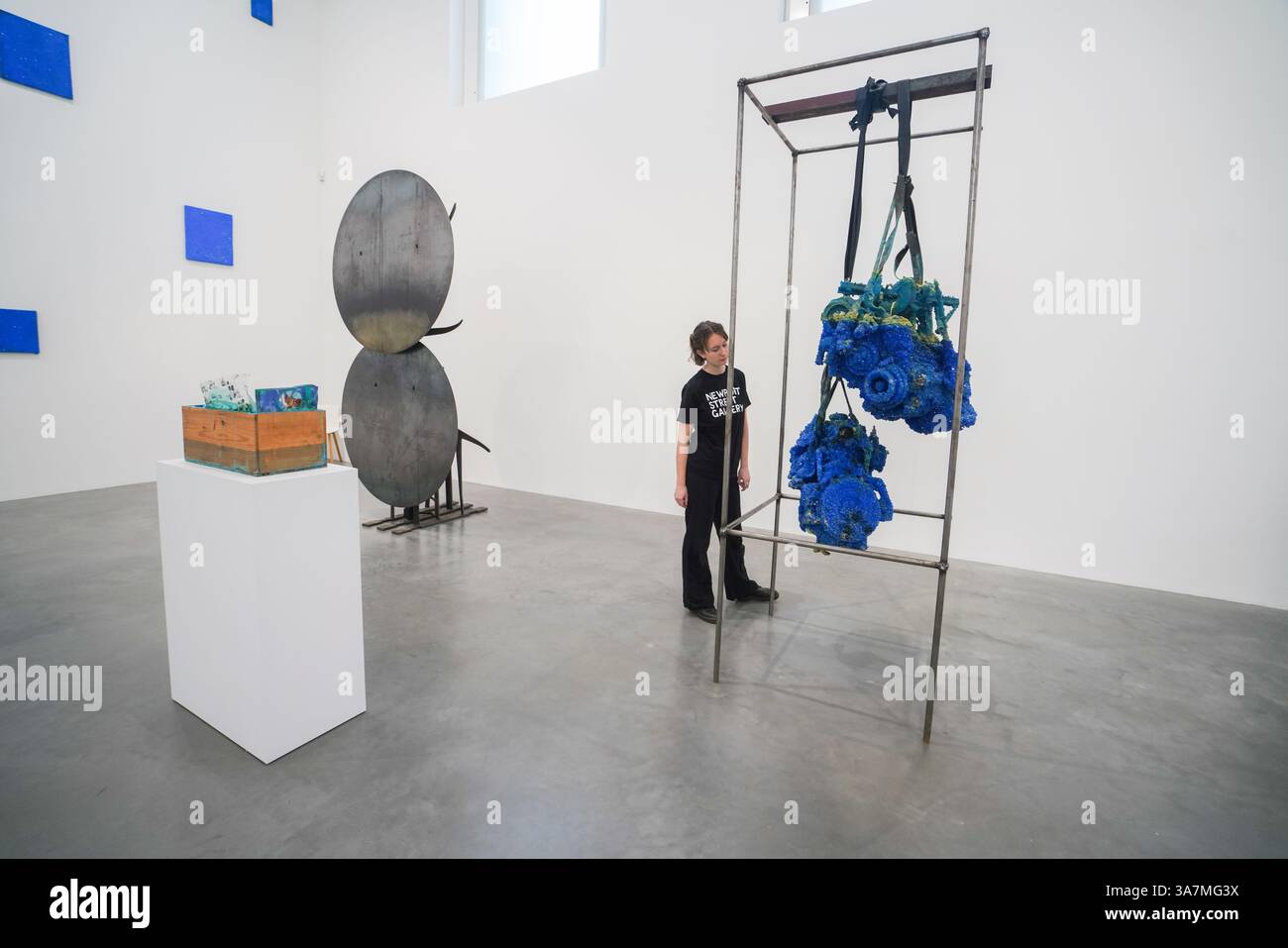London, UK 27 March 2025. Preview of Raging Planet at Newport Gallery ...