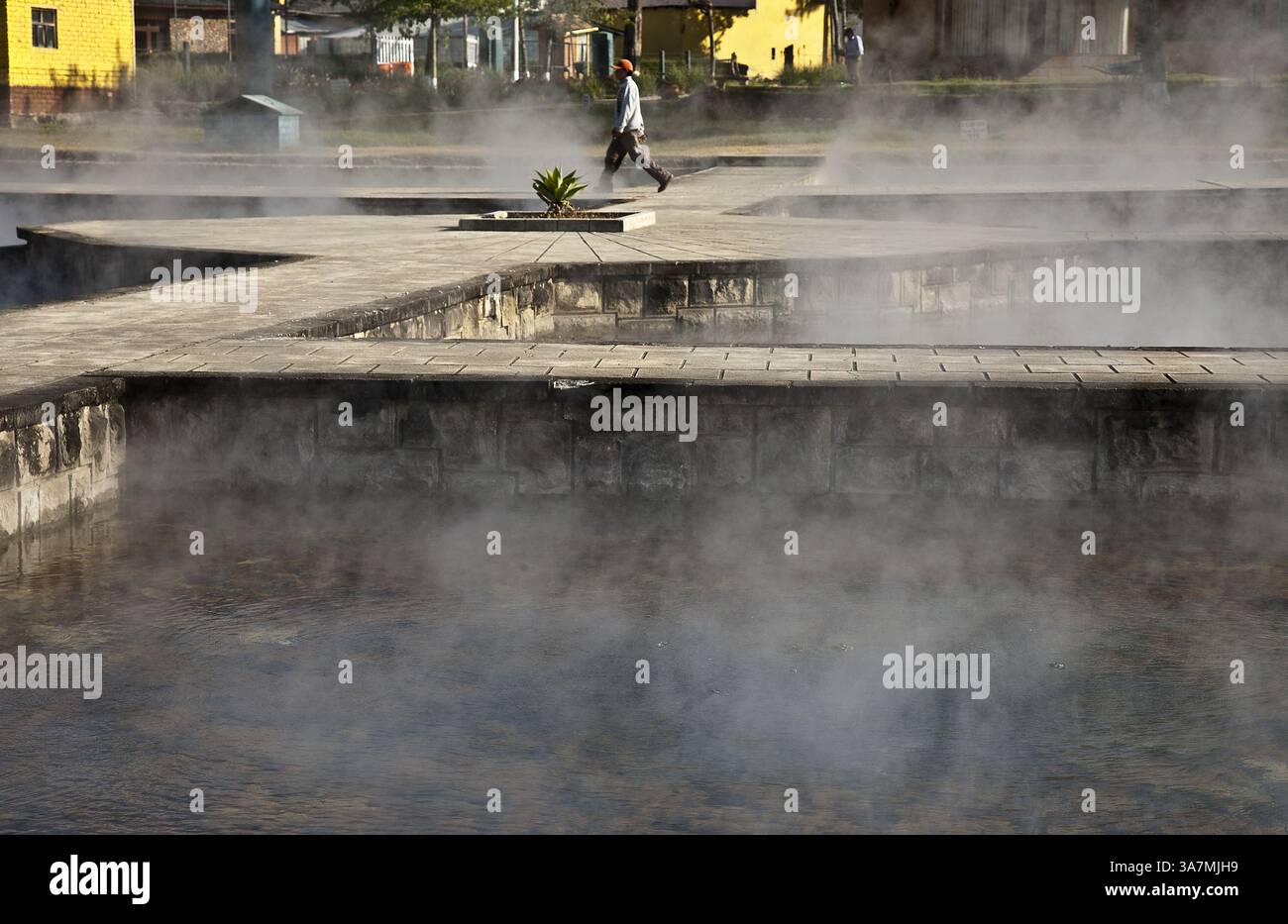 Sept. 10, 2009 - BaÃ±Os Del Inca, Cajamarca, Peru - Hot springs. Inca's ...