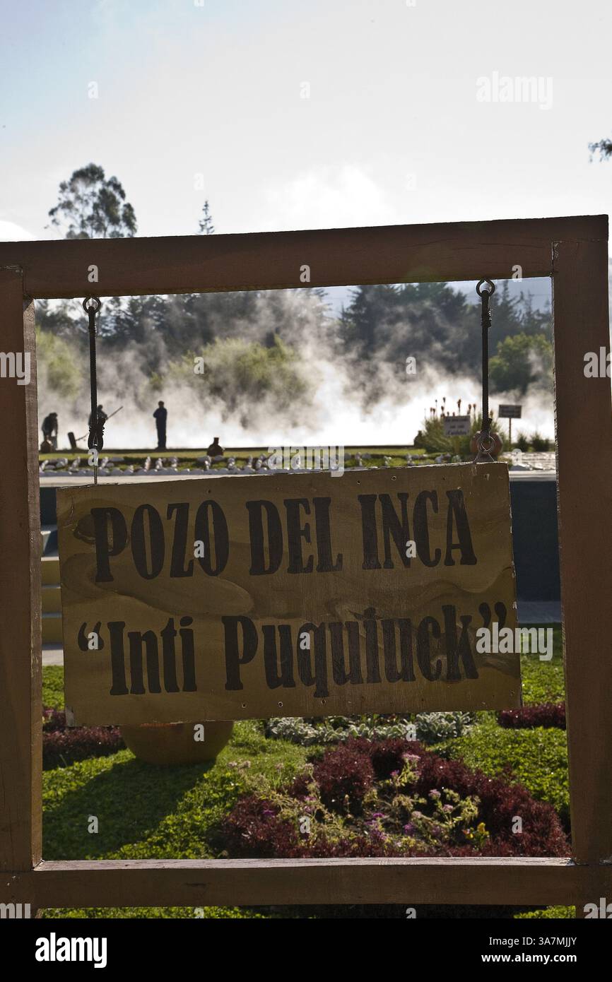 Sept. 10, 2009 - BaÃ±Os Del Inca, Cajamarca, Peru - Hot springs. Inca's ...