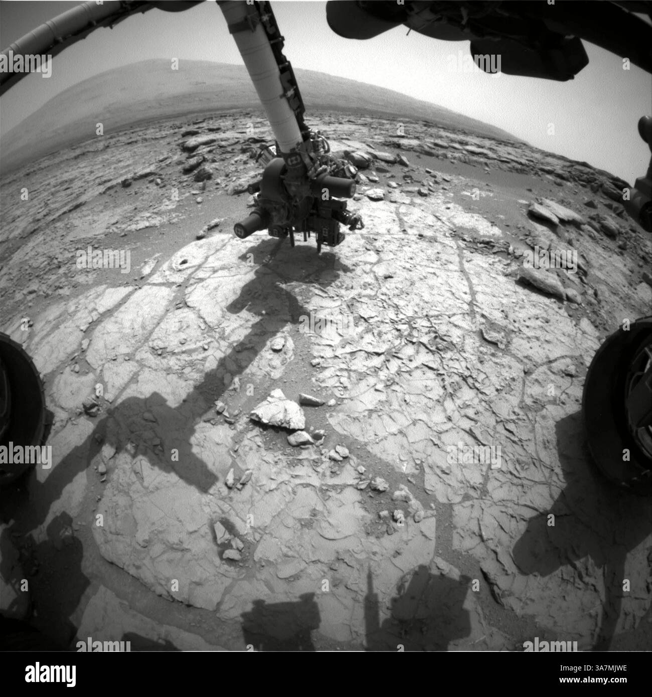 Jan. 27, 2013 - The percussion drill in the turret of tools at the end ...