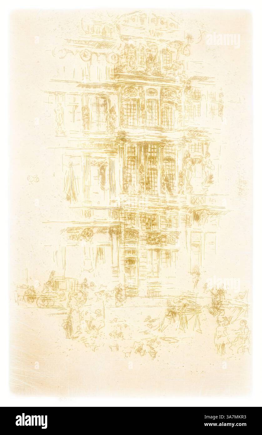 Faded architectural rendering showcases hi-res stock photography and ...