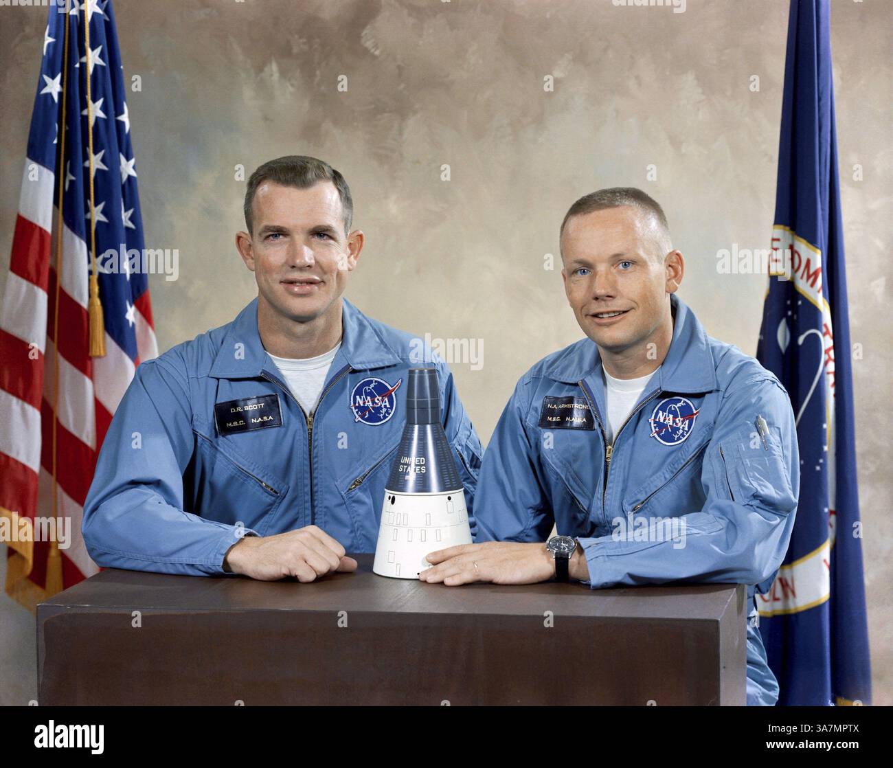 Aug. 26, 2012 - USA -- circa 1965 --Astronauts David R. Scott (left ...