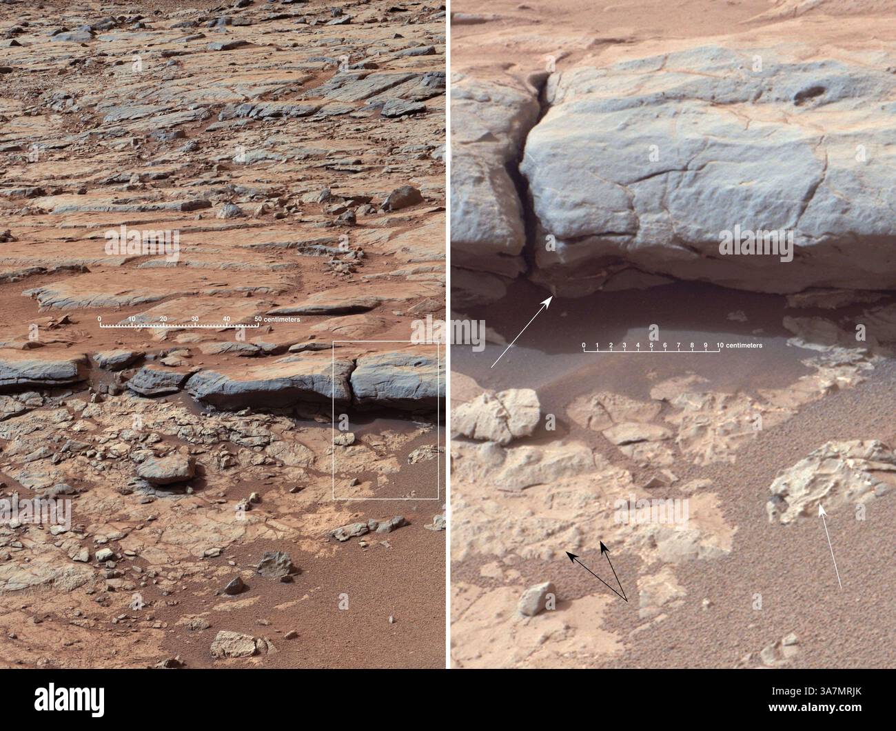 Dec. 24, 2012 - Yellowknife Bay' Veins and Concretions..NASA's ...