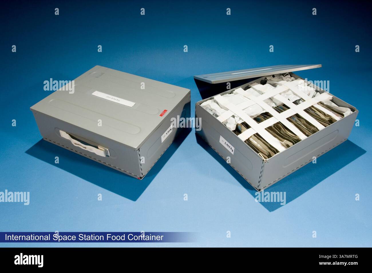 Jan. 29, 2013 - International Space Station food containers..Visual ...