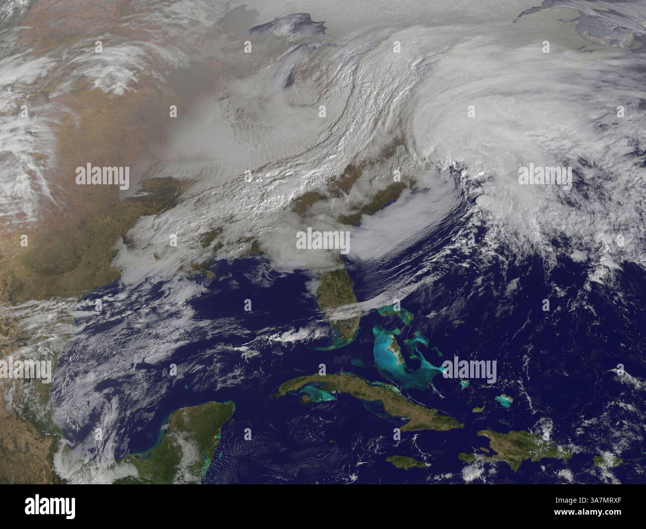 Feb. 8, 2013 - A massive winter storm is coming together as two low ...