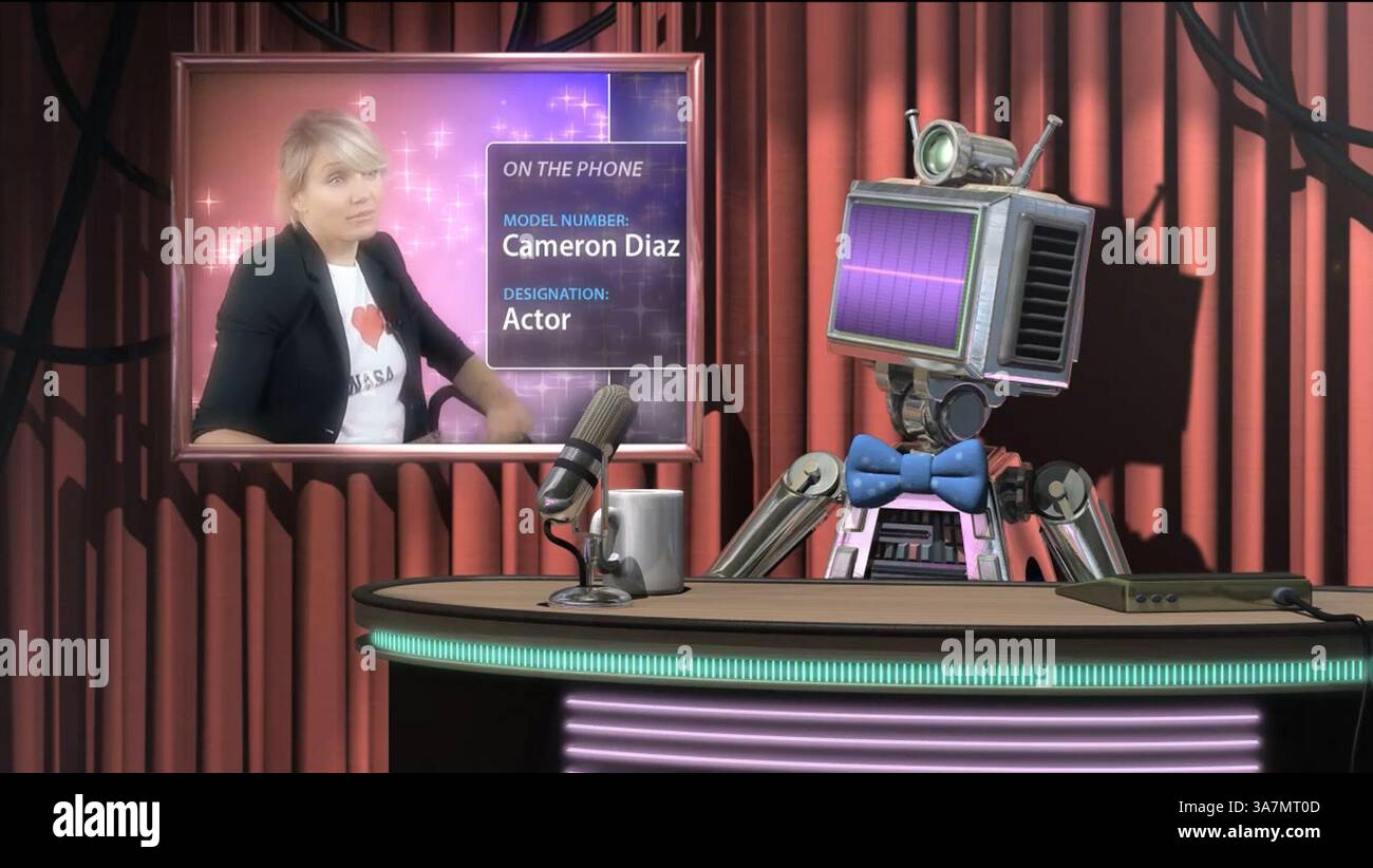 Feb. 26, 2013 - Cameron Diaz on the Robot Astronomy Talk Show..Cameron ...