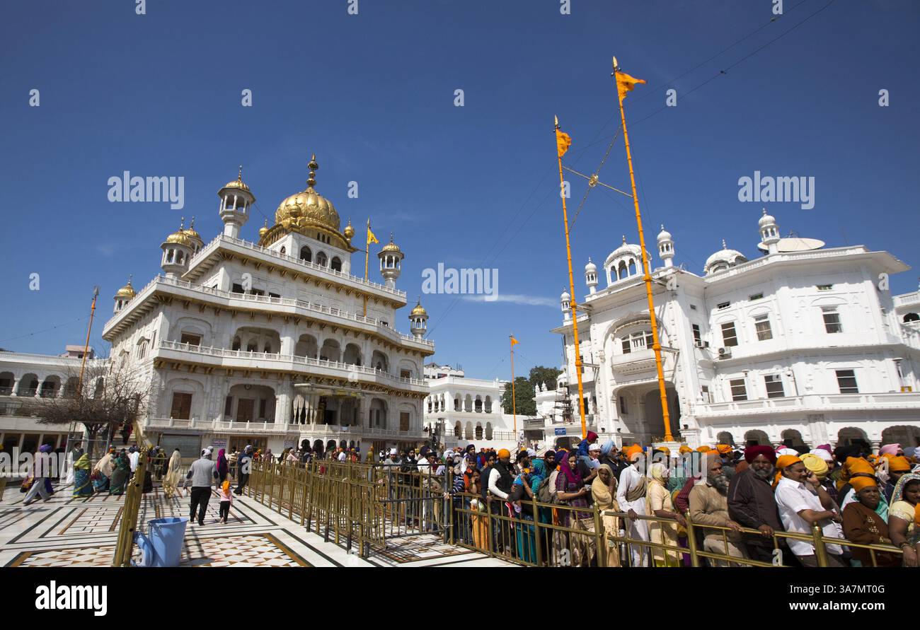 March 1, 2013 - Amritsar, Punjab, India - The Akal Takht, situated ...