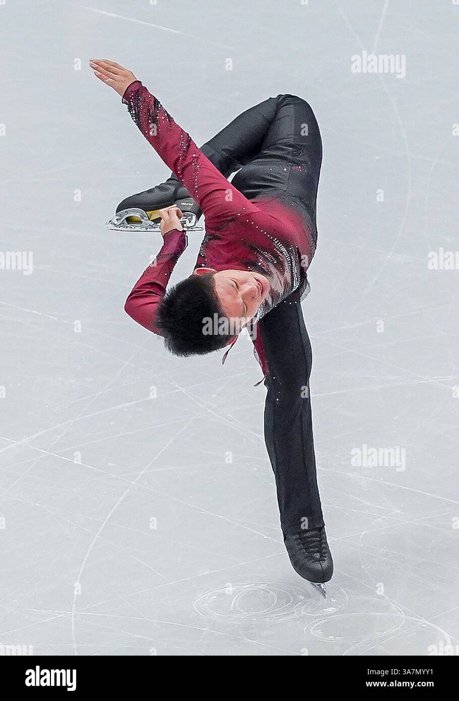 Boston, United States. 27th Mar, 2025. Yu-Hsiang Li of Chinese Taipei ...