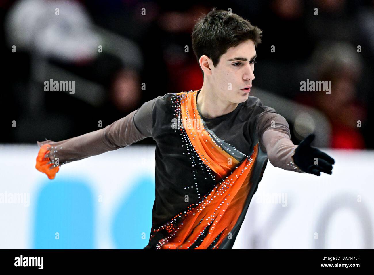 Semen DANILIANTS (ARM), during Men Short Program, at the ISU World ...