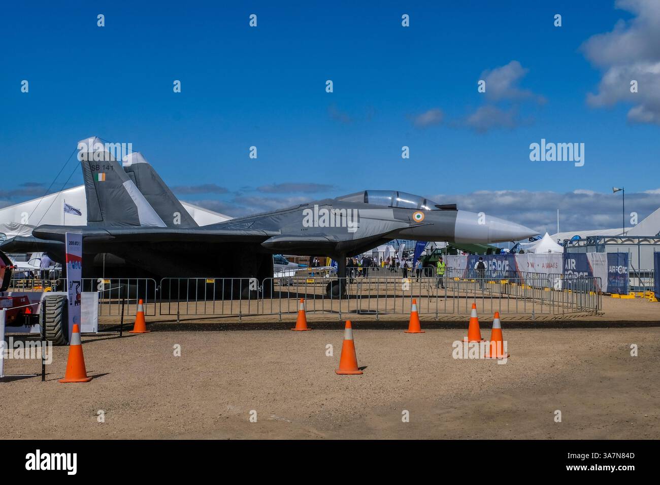 March 25, 2025, Avalon, Victoria, Australia: Inflatable Military ...