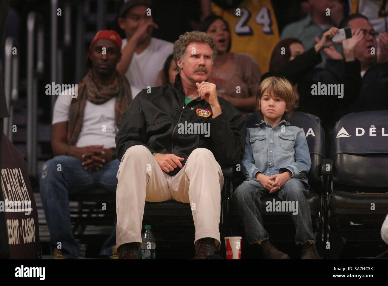 Will ferrell and his son hi-res stock photography and images - Alamy