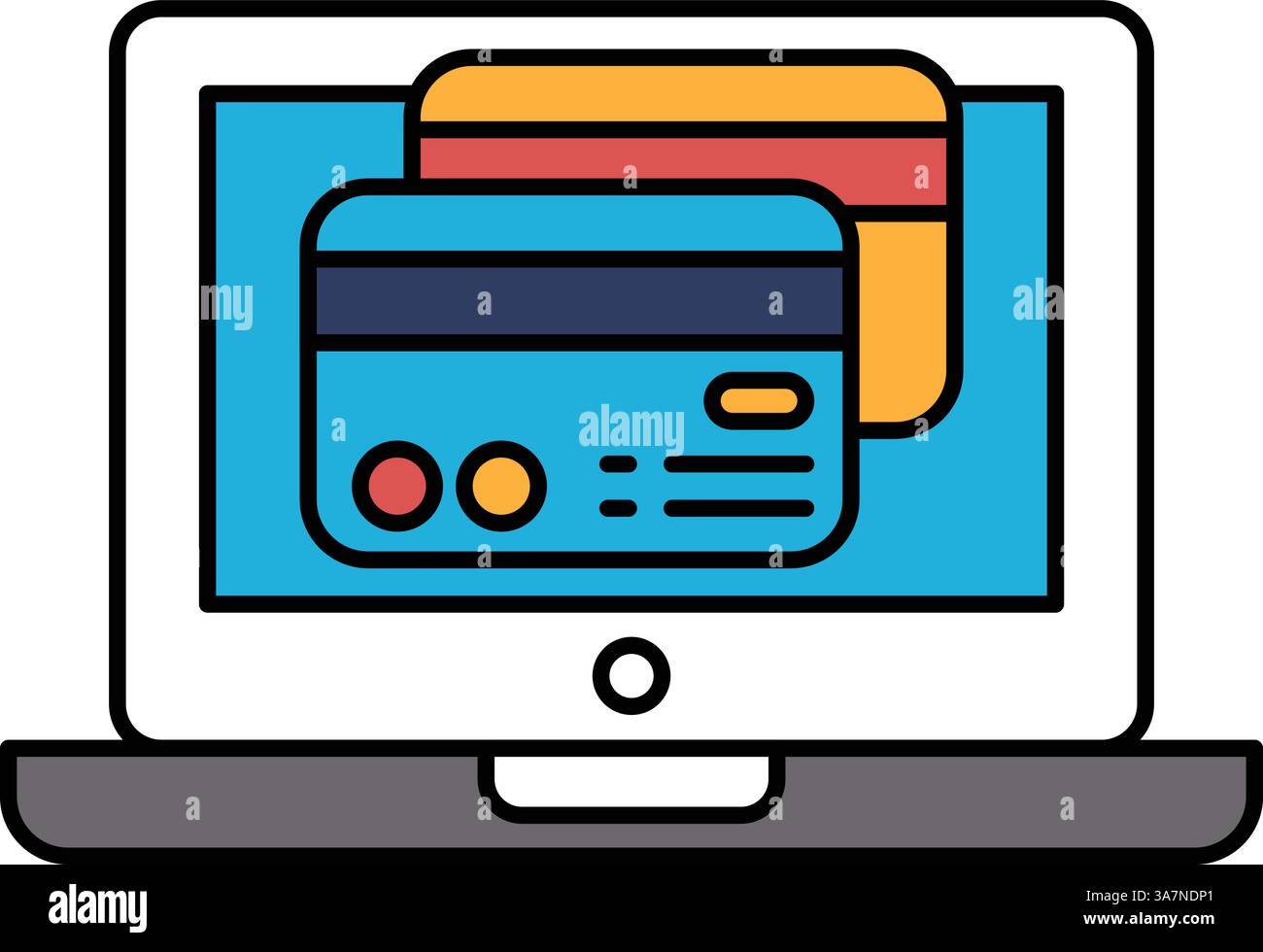 Multiple payment options Stock Vector Images - Alamy