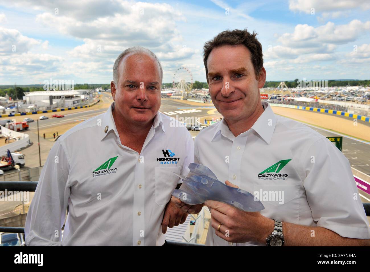June 11, 2011 - Le Mans, France, France - Duncan Dayton [left] and Ben ...