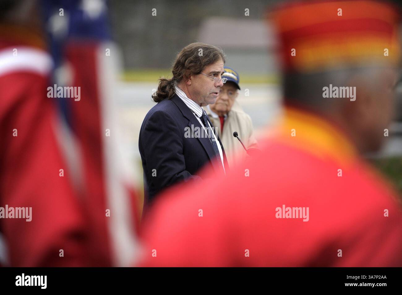 Dec. 7, 2012 - Boalsburg, PA, USA - Jim Bloom, a retired US Navy ...
