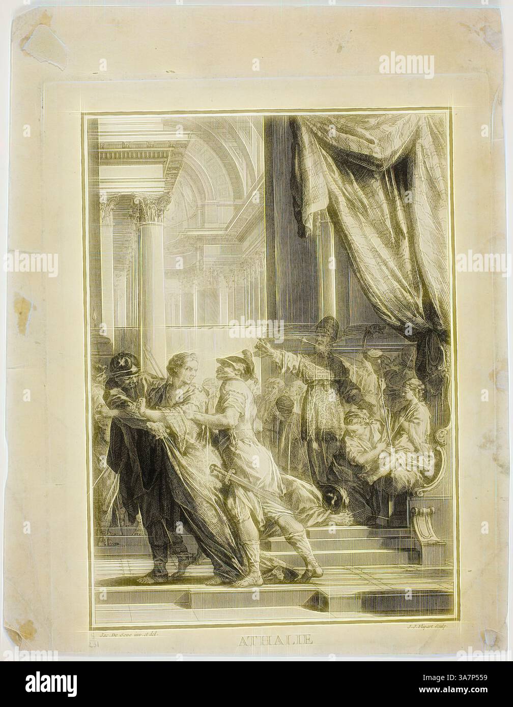 A dramatic scene unfolds as figures engage in a tense confrontation ...