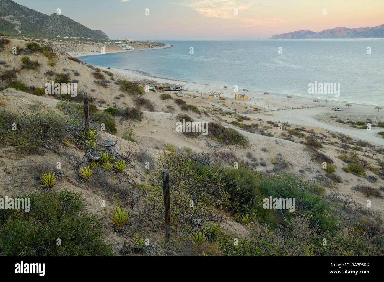 Mexico, Baja California Sur, El Sargento, Hot Water Beach Stock Photo ...