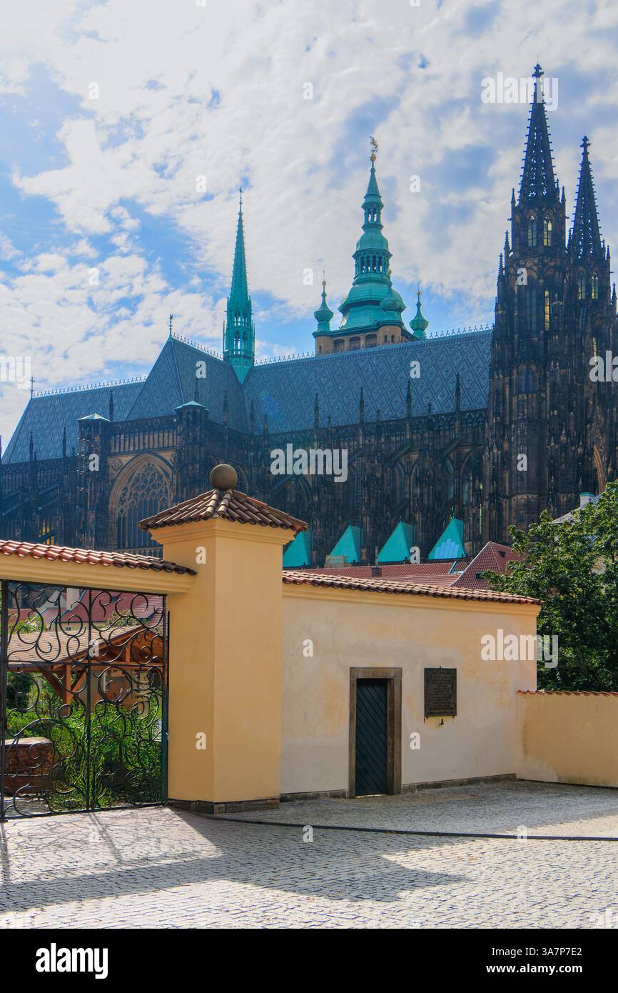 Rotunda St. Vitus in Prague. St. Vitus Cathedral Gothic architecture ...