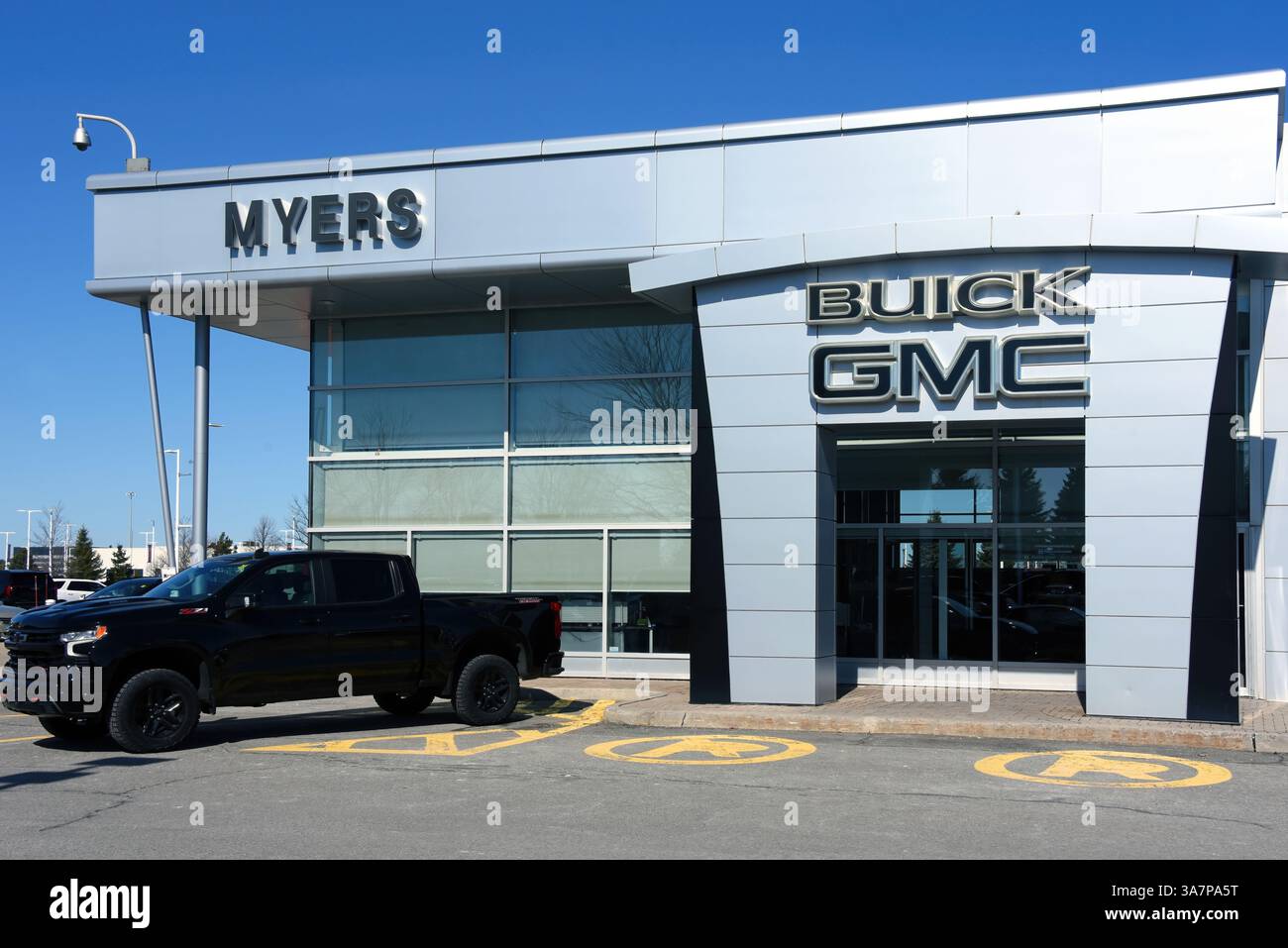 Ottawa, Canada - March 27, 2025: GMC, Chevrolet, Buick dealership in ...