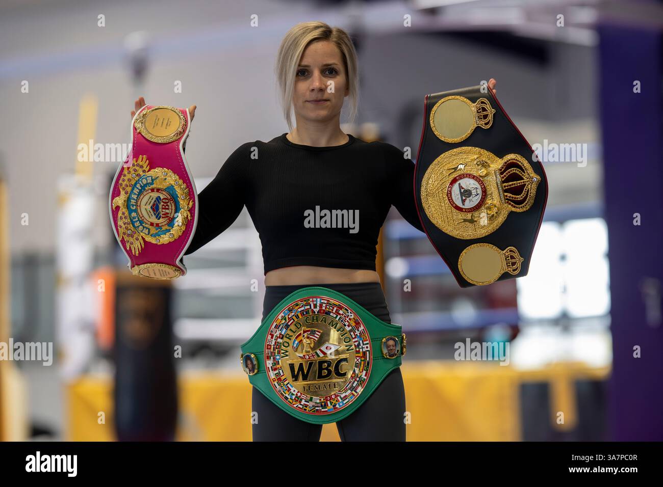 PRODUCTION - 27 March 2025, Bavaria, Augsburg: Tina Rupprecht stands ...