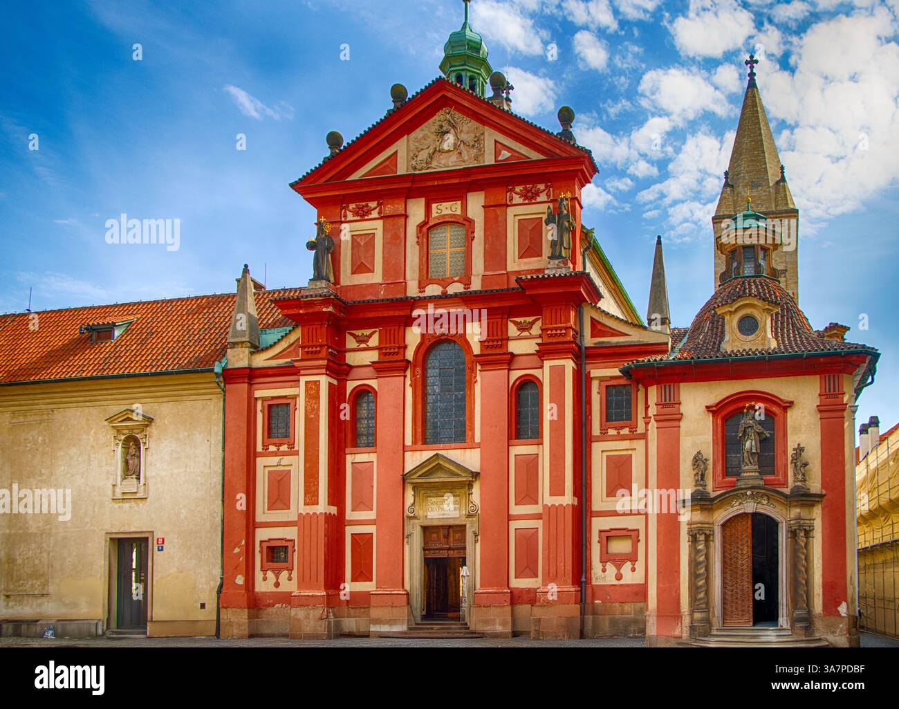 Prague, Czech Republic. The St. George's basilica is the oldest ...