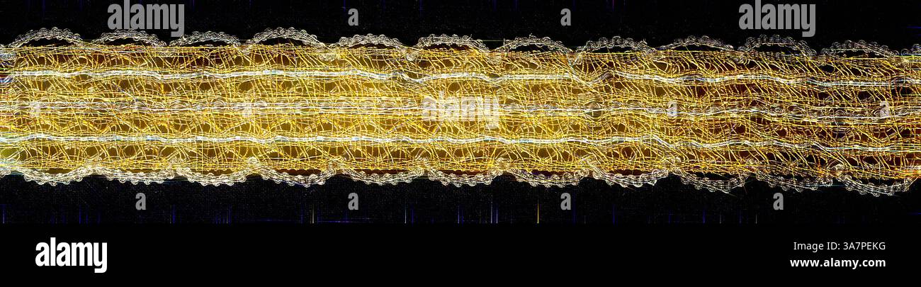 Golden threads intertwine hi-res stock photography and images - Alamy