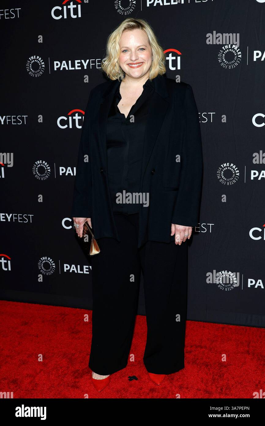 Los Angeles, USA. 26th Mar, 2025. LOS ANGELES - MAR 26: Elisabeth Moss ...