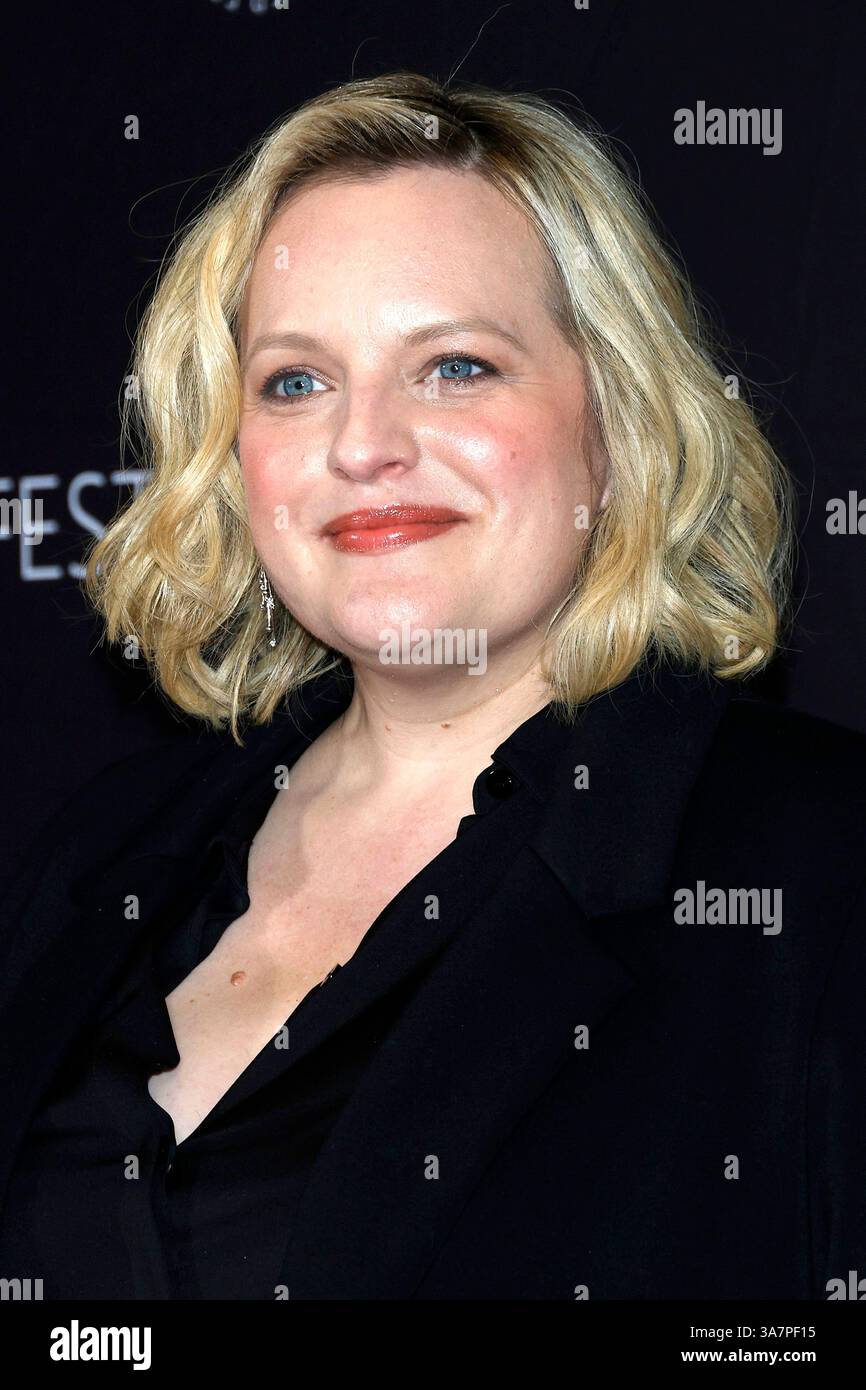 Los Angeles, USA. 26th Mar, 2025. LOS ANGELES - MAR 26: Elisabeth Moss ...