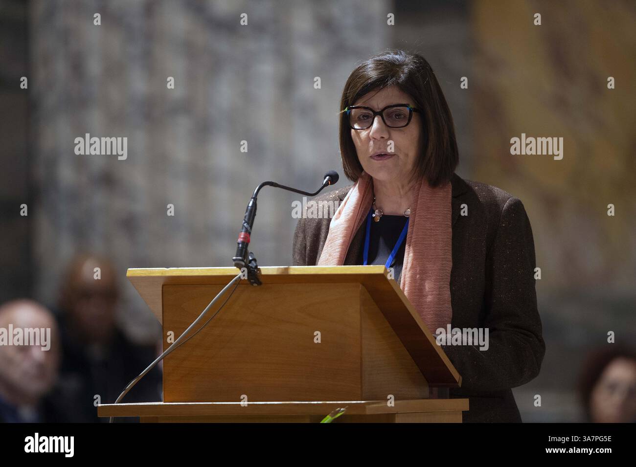 **NO LIBRI** Italy, Rome, Vatican, 2025/3/27. Margaret Karram president ...