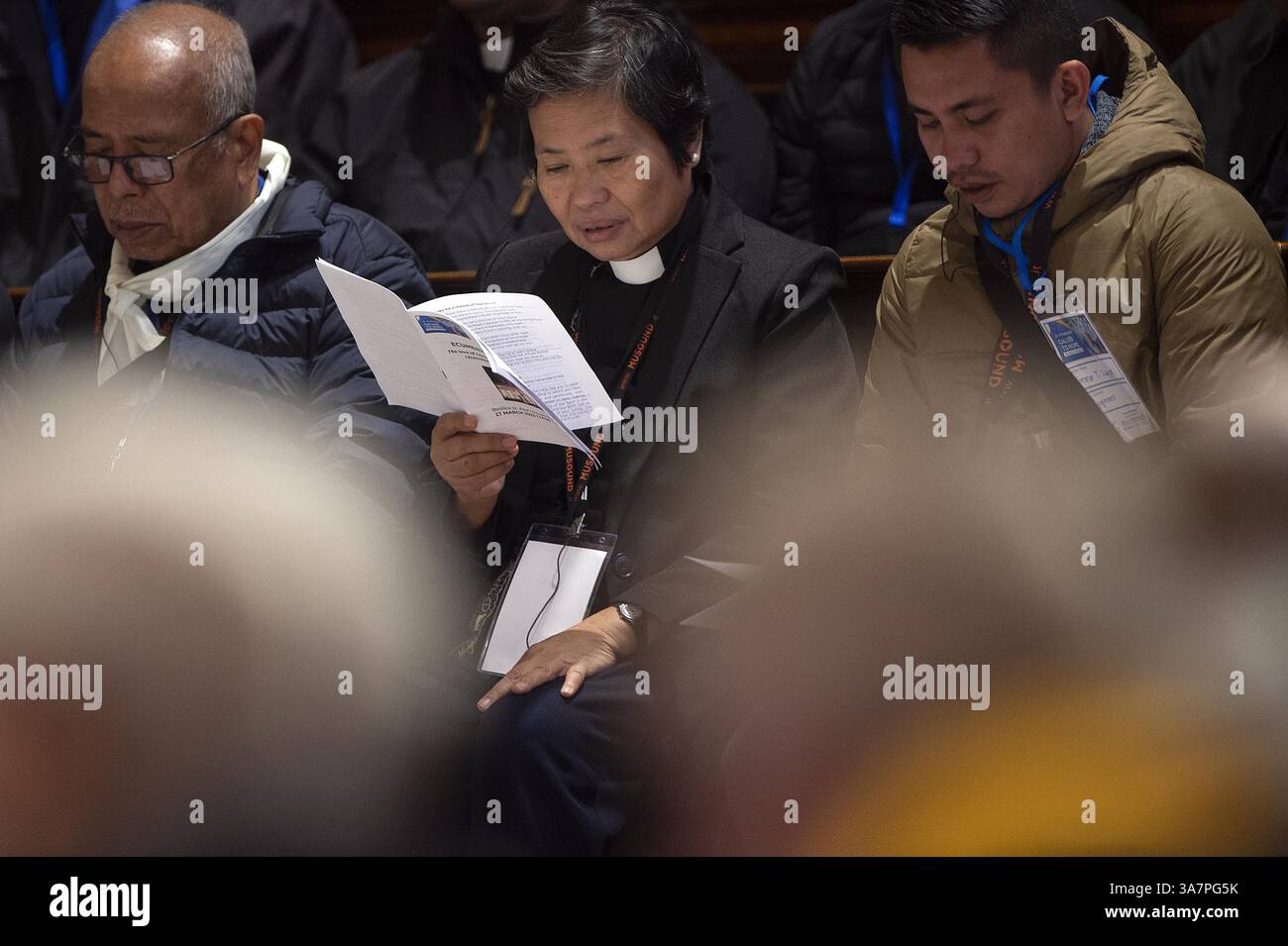 **NO LIBRI** Italy, Rome, Vatican, 2025/3/27. Members of the focolare ...