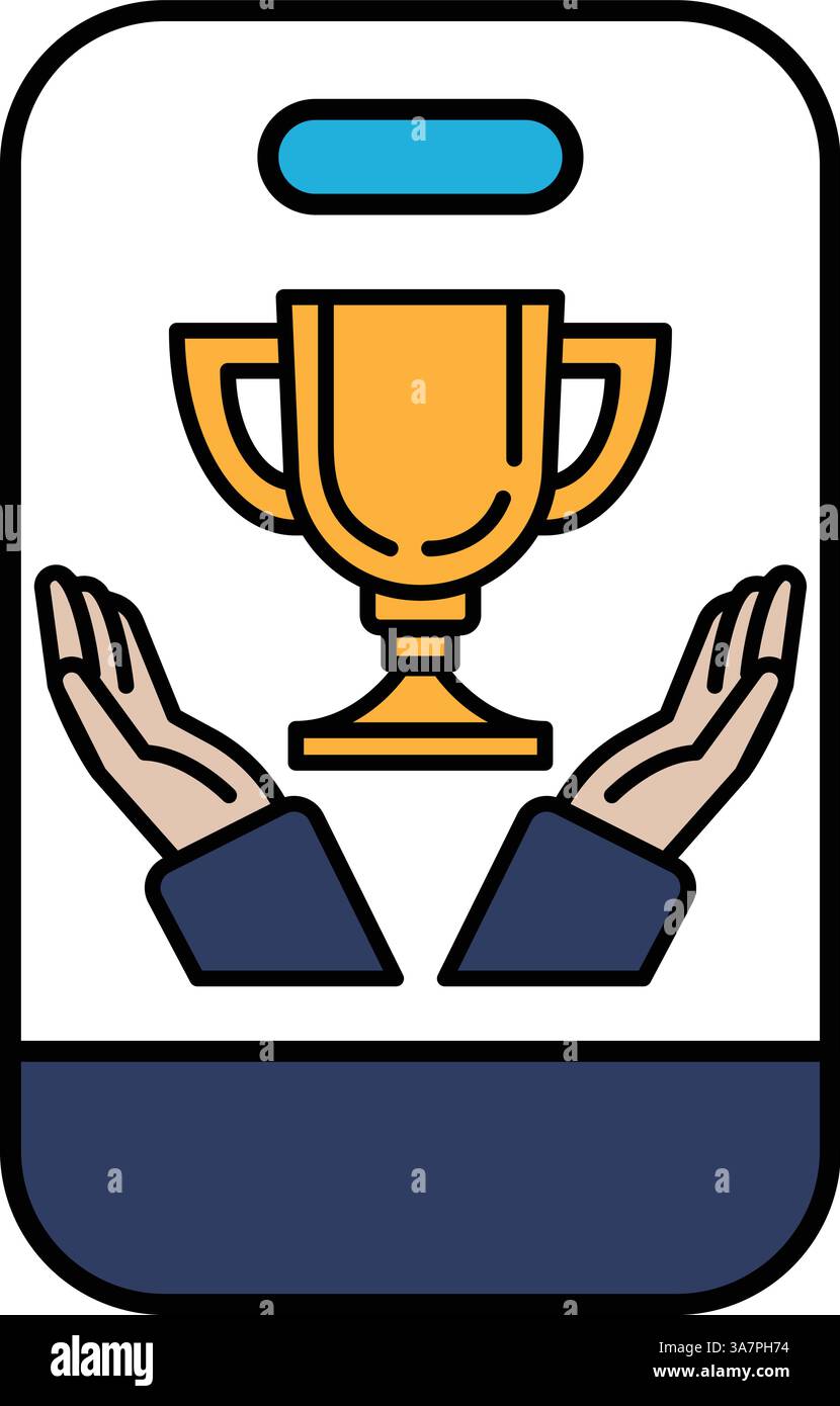 Medal trophy case Stock Vector Images - Alamy