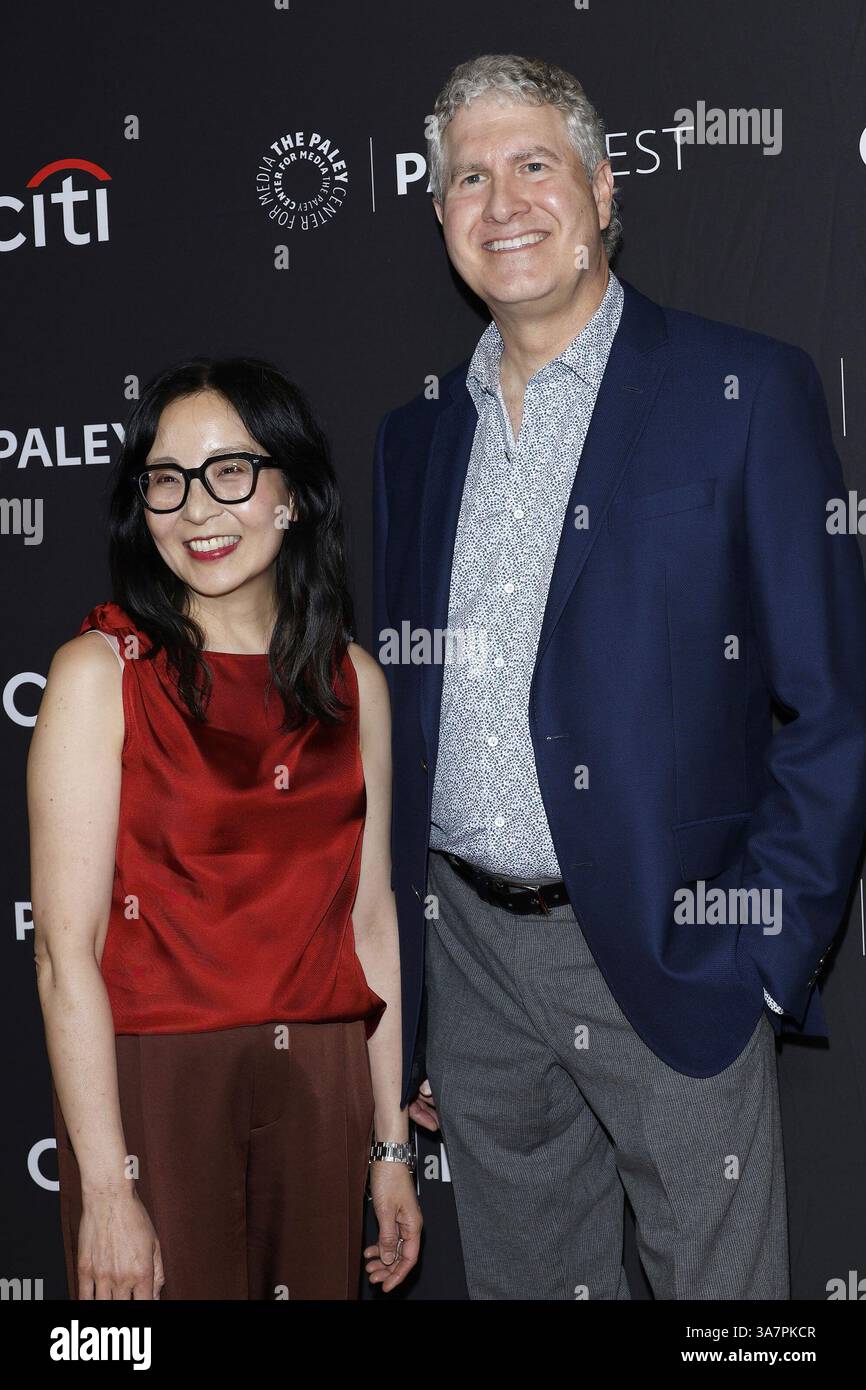 Ca. 26th Mar, 2025. Yahlin Chang, Eric Tuchman at arrivals for THE HANDMAID'S TALE at PaleyFest ...